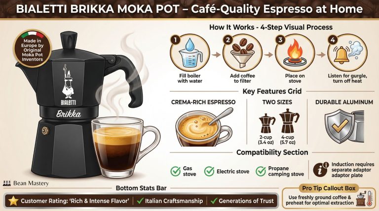 Bialetti - New Brikka Moka Pot Review - Beanmastery.com