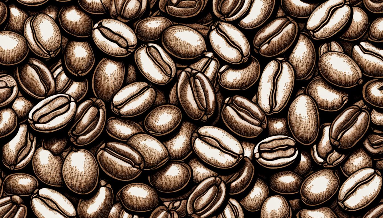 What is the caffeine content in coffee beans?