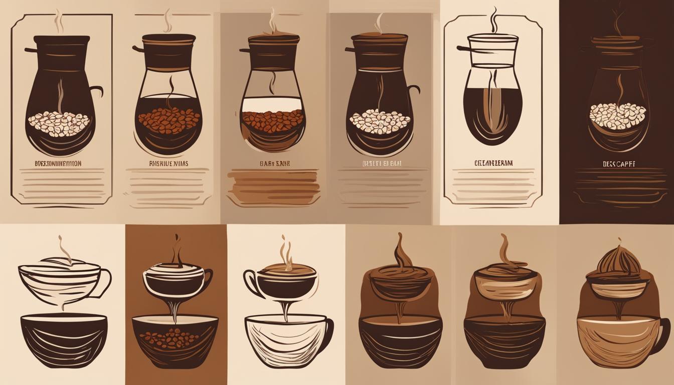 How are decaffeinated coffee beans made?