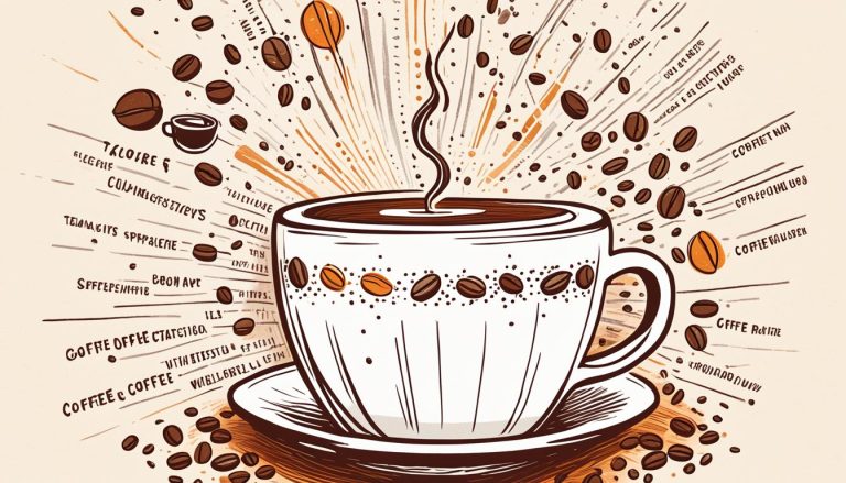 What is the role of the taster's flavor wheel in evaluating coffee beans?