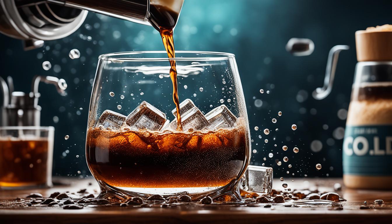 How do I clean the cold brew coffee maker?