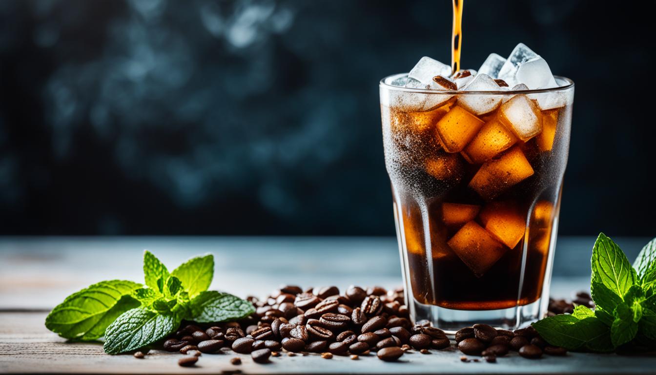 Does cold brew coffee taste different when served over crushed ice?